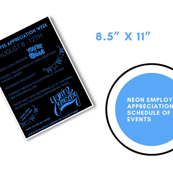 Employee Perks Flyer - Etsy