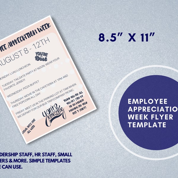 Employee Perks Flyer - Etsy