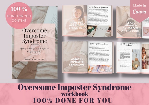 Overcome Imposter Syndrome Coach Workbook Done for You - Etsy UK