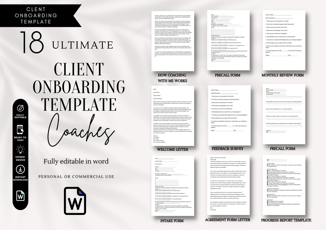 Editable Client Onboarding Templates Ultimate Client Onboarding ...