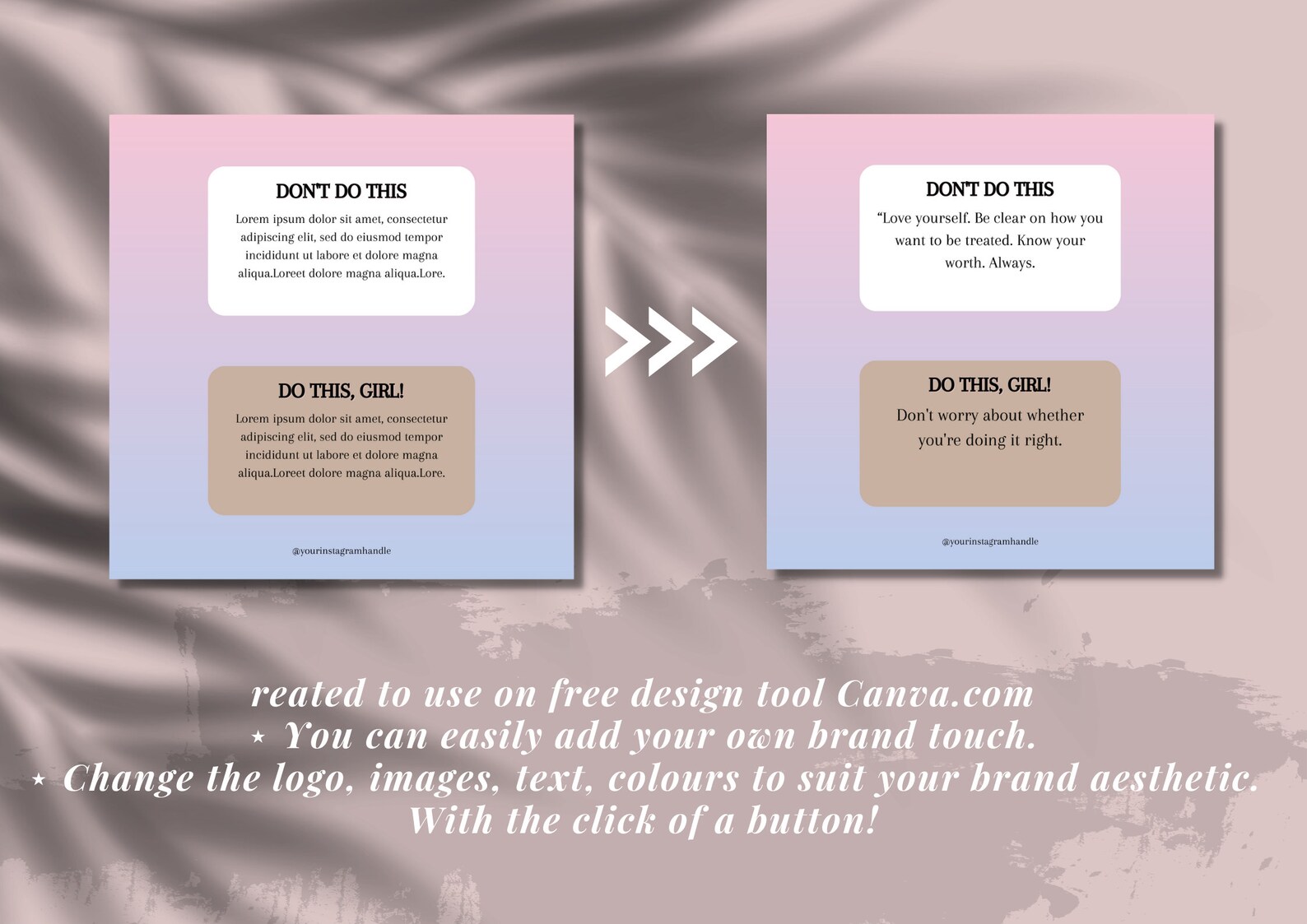 100 Charts and Notifications Reminders Coaching Instagram Post, Stories ...