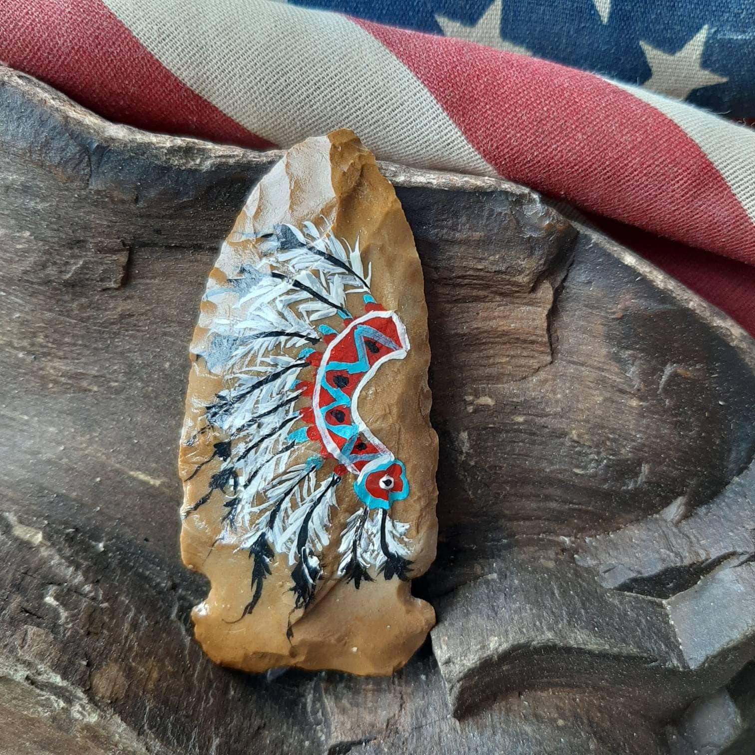 Painted Arrowhead - Etsy