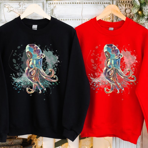 Octopus Sweater - Etsy