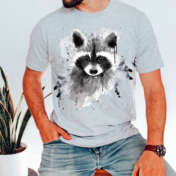 Raccoon Shirt - Etsy