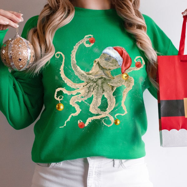 Octopus Sweater - Etsy
