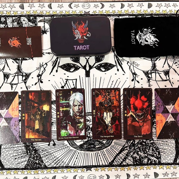 Cyberpunk Tarot - Etsy