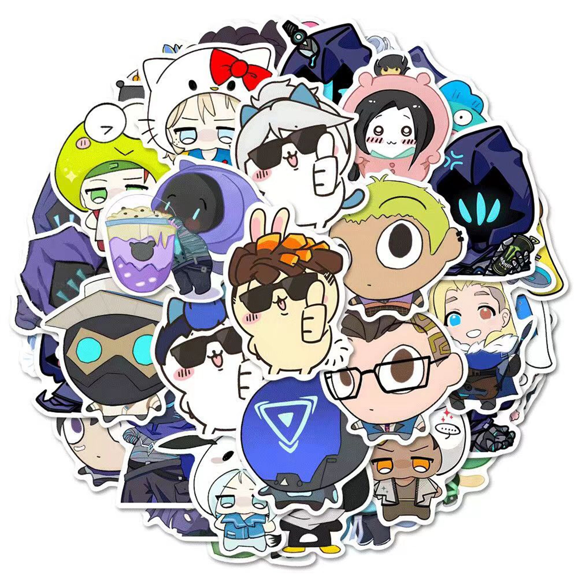 58 Cute Valorant Stickers,valorant Gekko,valorant Jett,cute Valorant ...