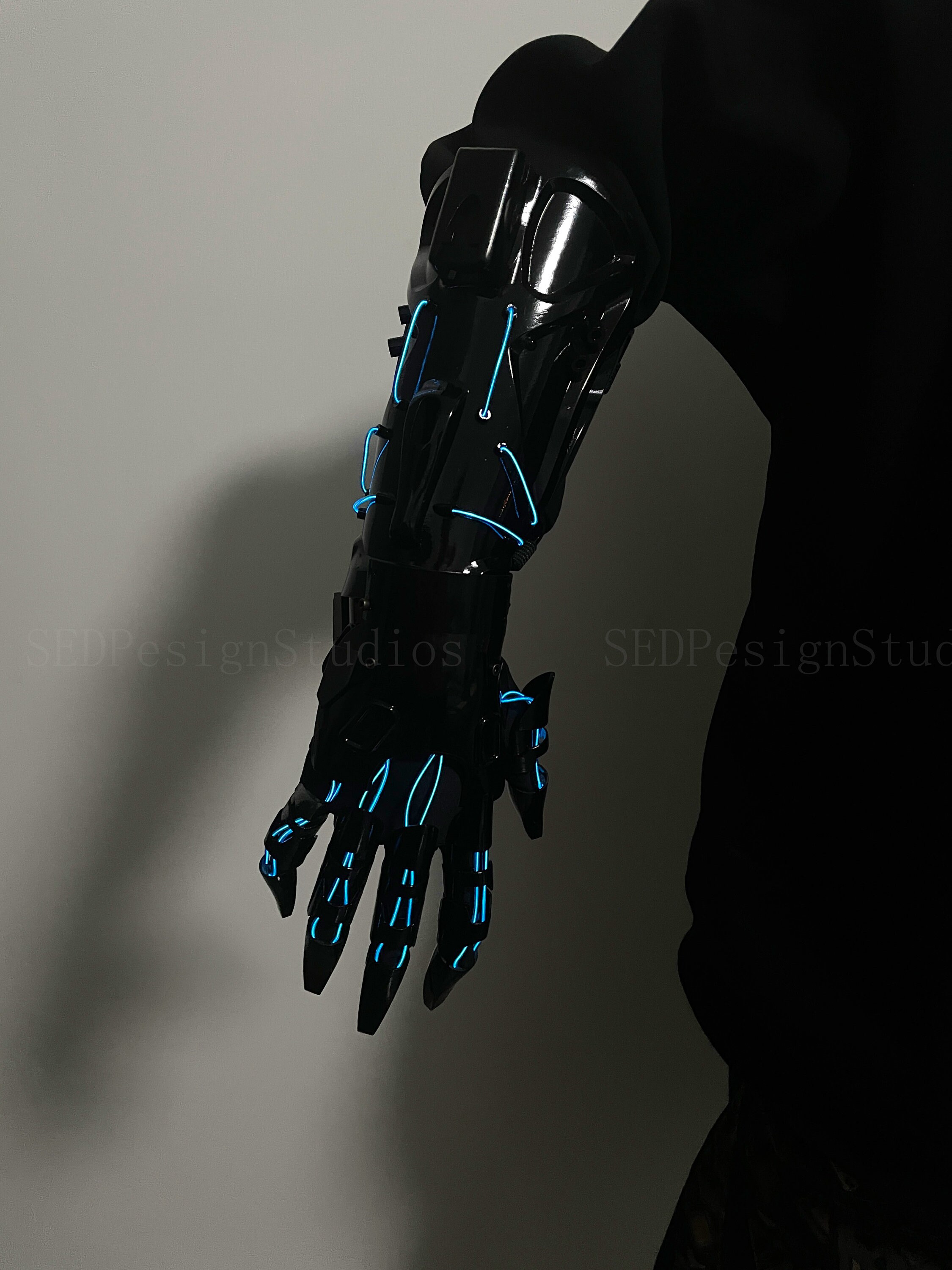 Cyberpunk Gloves-cyberpunk Arm-cosplay Props-cyberpunk 2077,cyberpunk ...