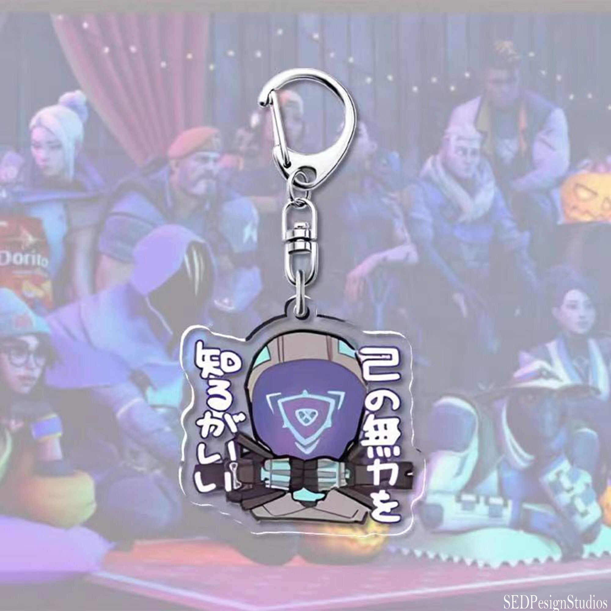 Valorant Keychain-valorant Jett-valorant Neon-10 Types of Keychains ...