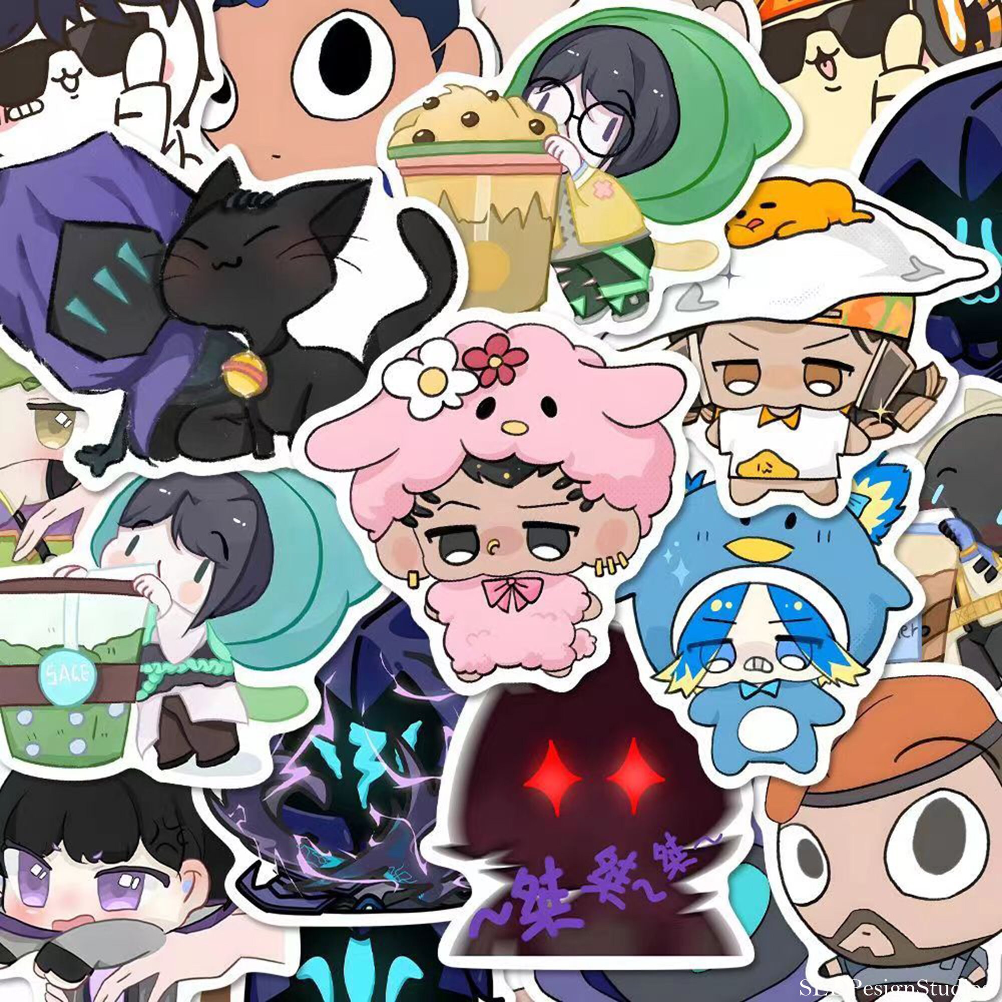 58 Cute Valorant Stickers,valorant Gekko,valorant Jett,cute Valorant ...