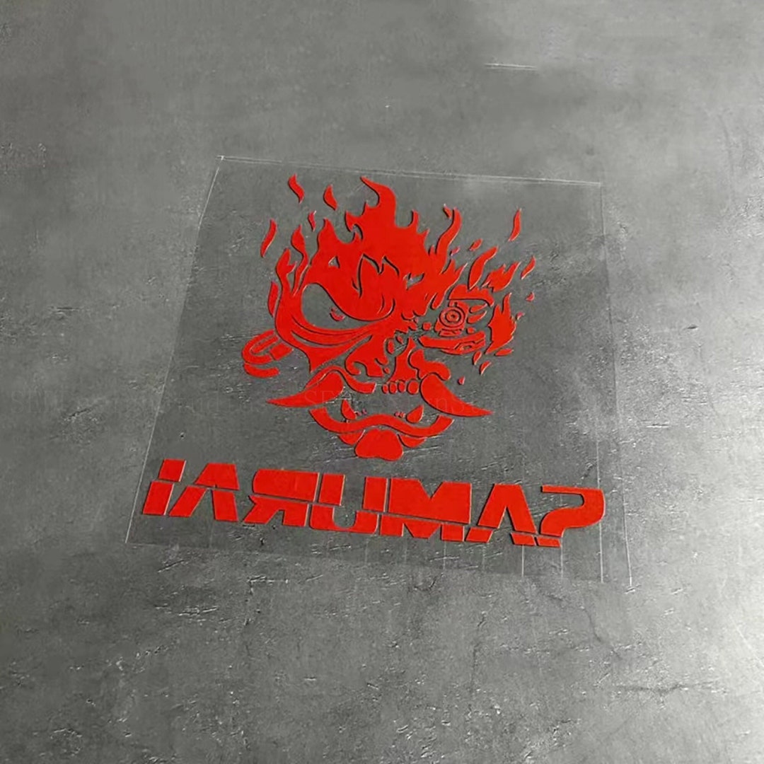 Cyberpunk Samurai Sticker-cyberpunk 2077 Sticker-laptop Stickers-car ...