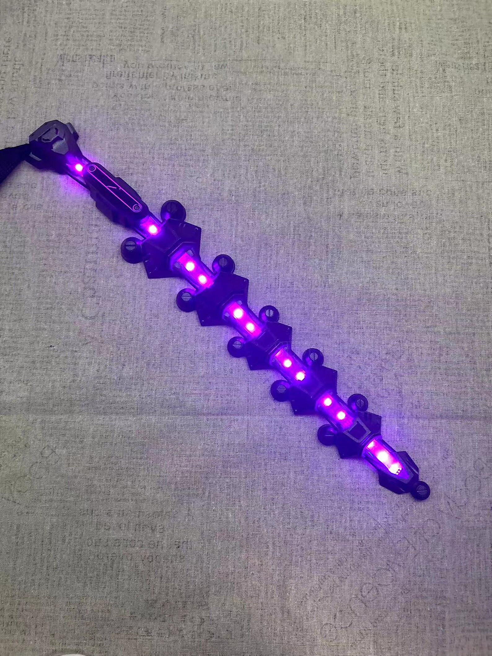 Cyberpunk David Sandevistan Piece Back Spine Prop, Cyberpunk Cosplay ...