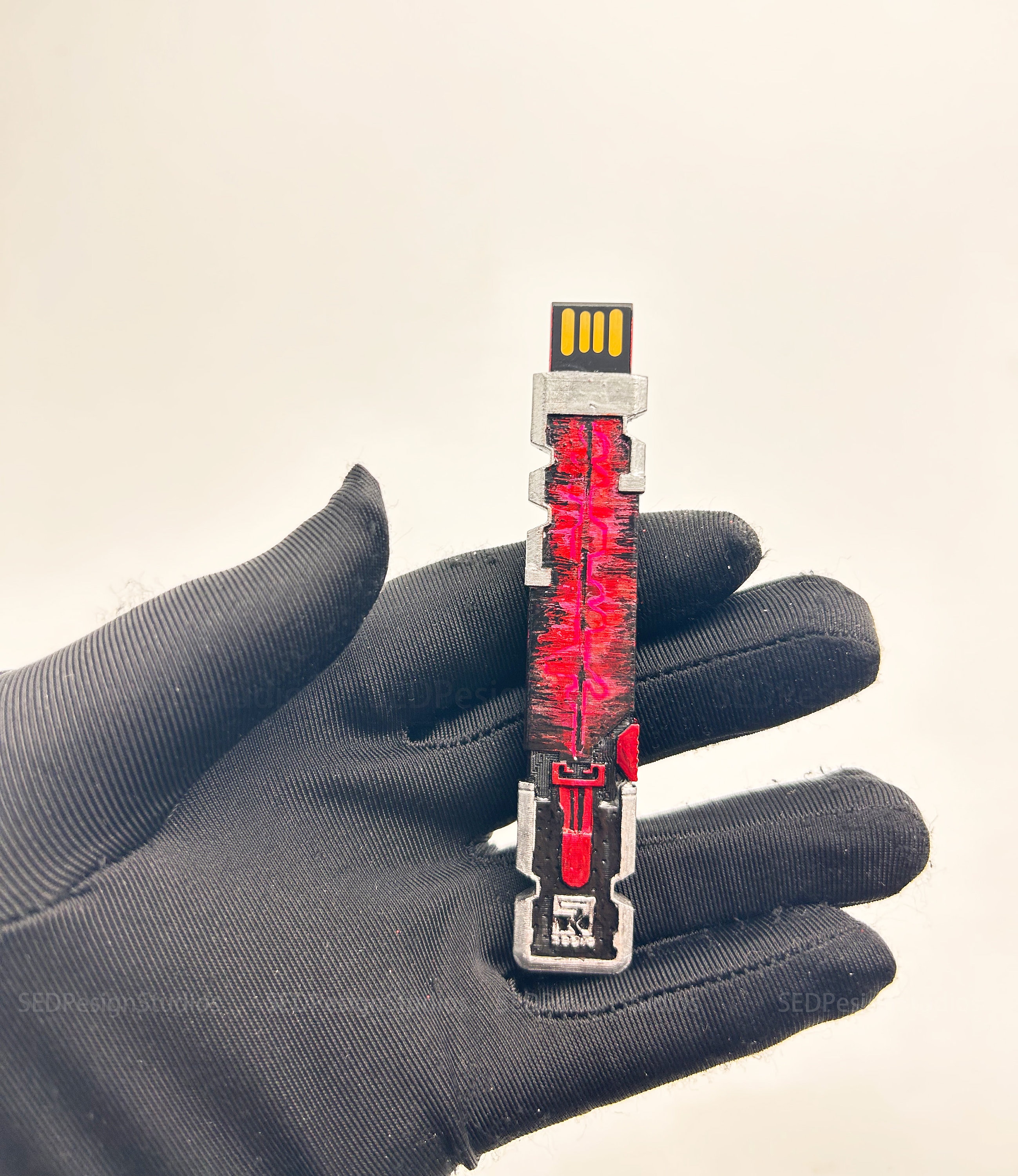 Cyberpunk 2077 Relic Chip Usb-purple Red Version-newest - Etsy UK