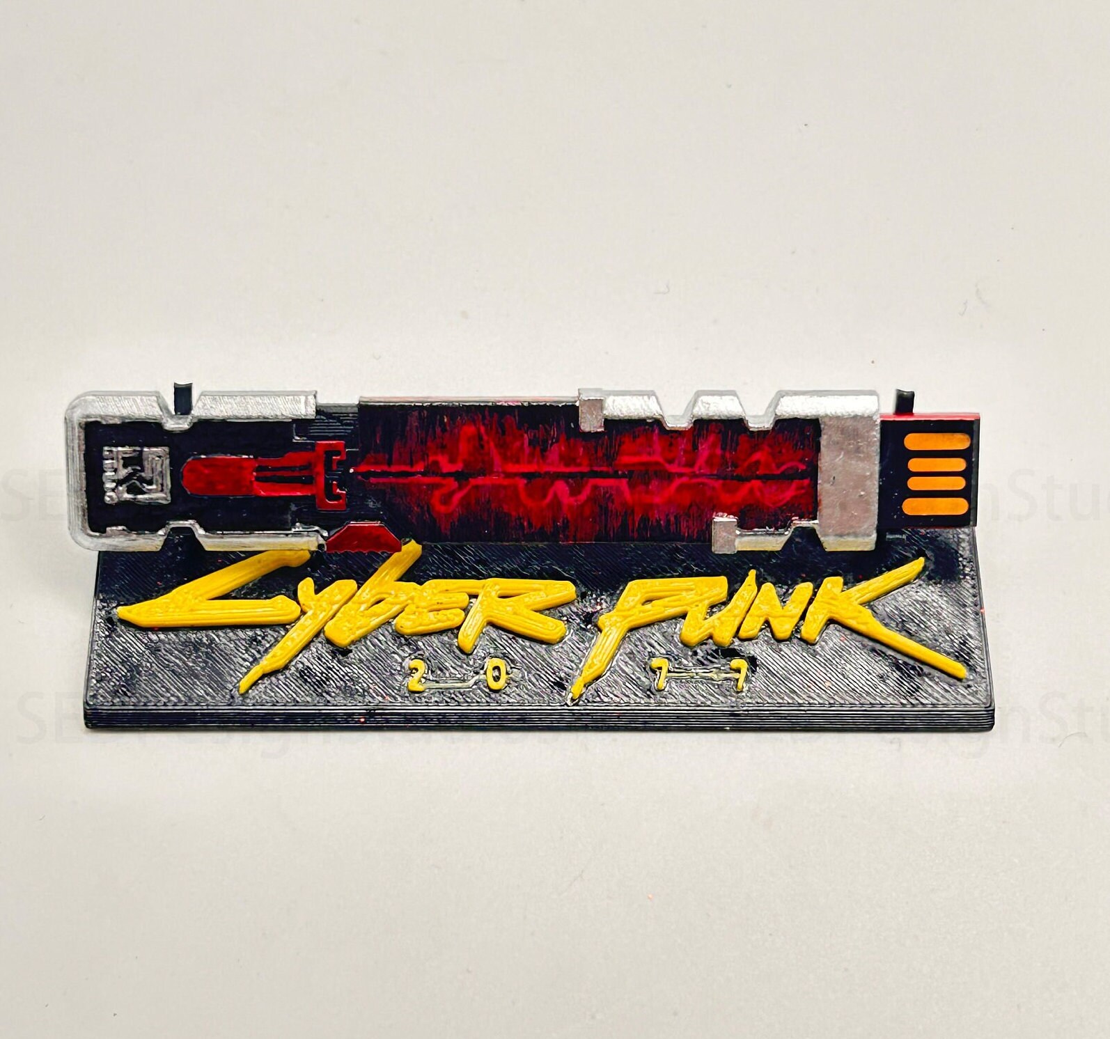 Cyberpunk 2077 Relic Chip Usb-purple Red Version-newest - Etsy UK