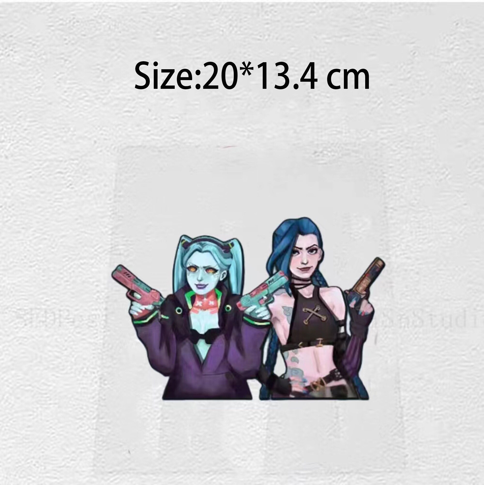 Rebecca and Jinx Stickers-cyberpunk Edgerunner Stickers-laptop Stickers ...