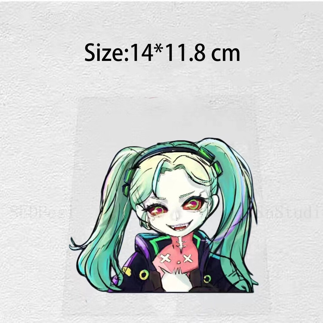 Cyberpunk Edgerunner Rebecca Stickers-laptop Stickers-car Stickers - Etsy