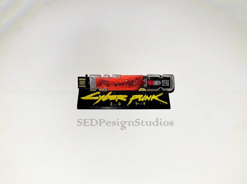 Newest Design-cyberpunk 2077 Relic Chip Usb-colorful Version-gift for ...