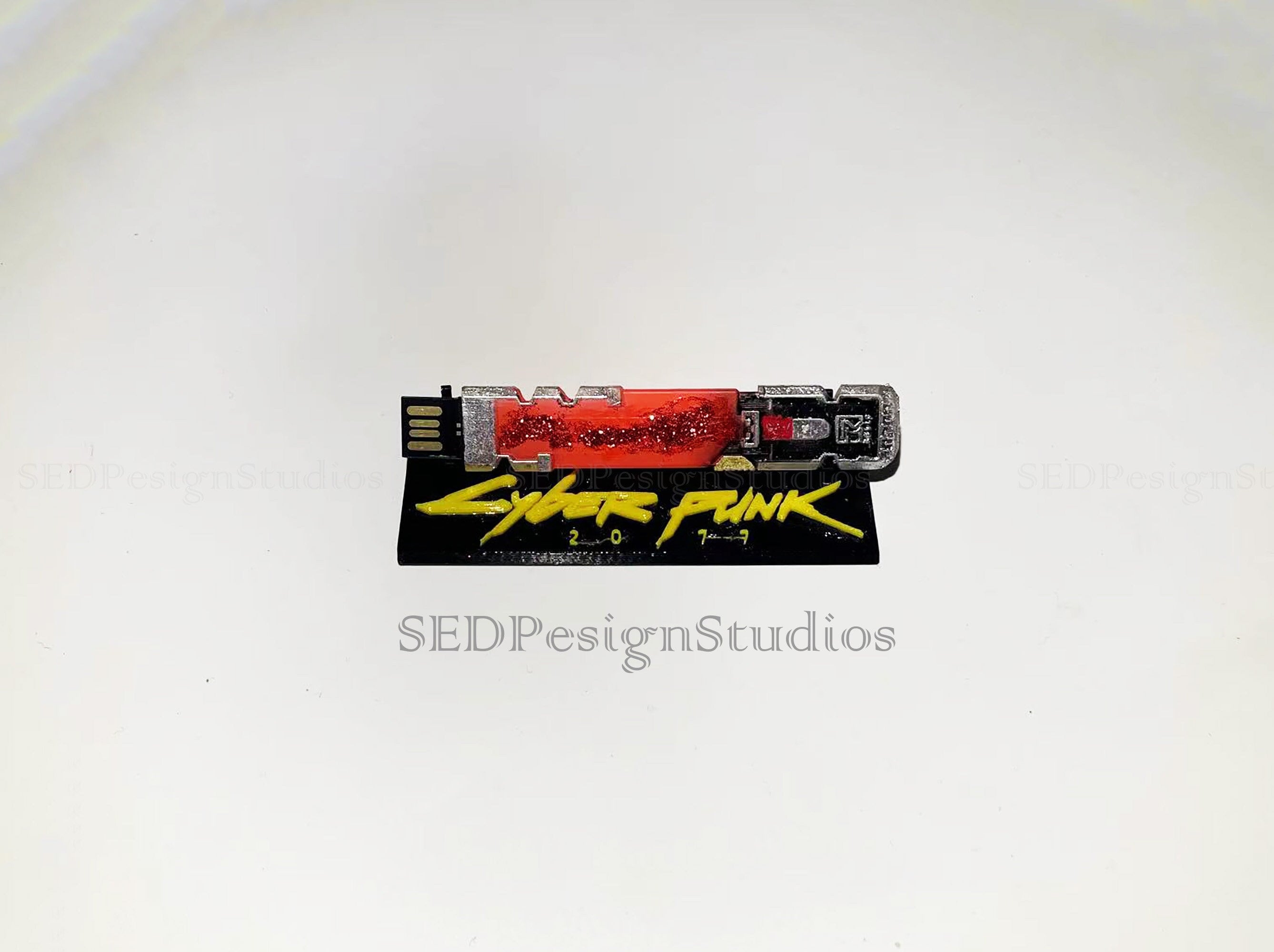 Newest Design-cyberpunk 2077 Relic Chip Usb-colorful Version-gift for ...