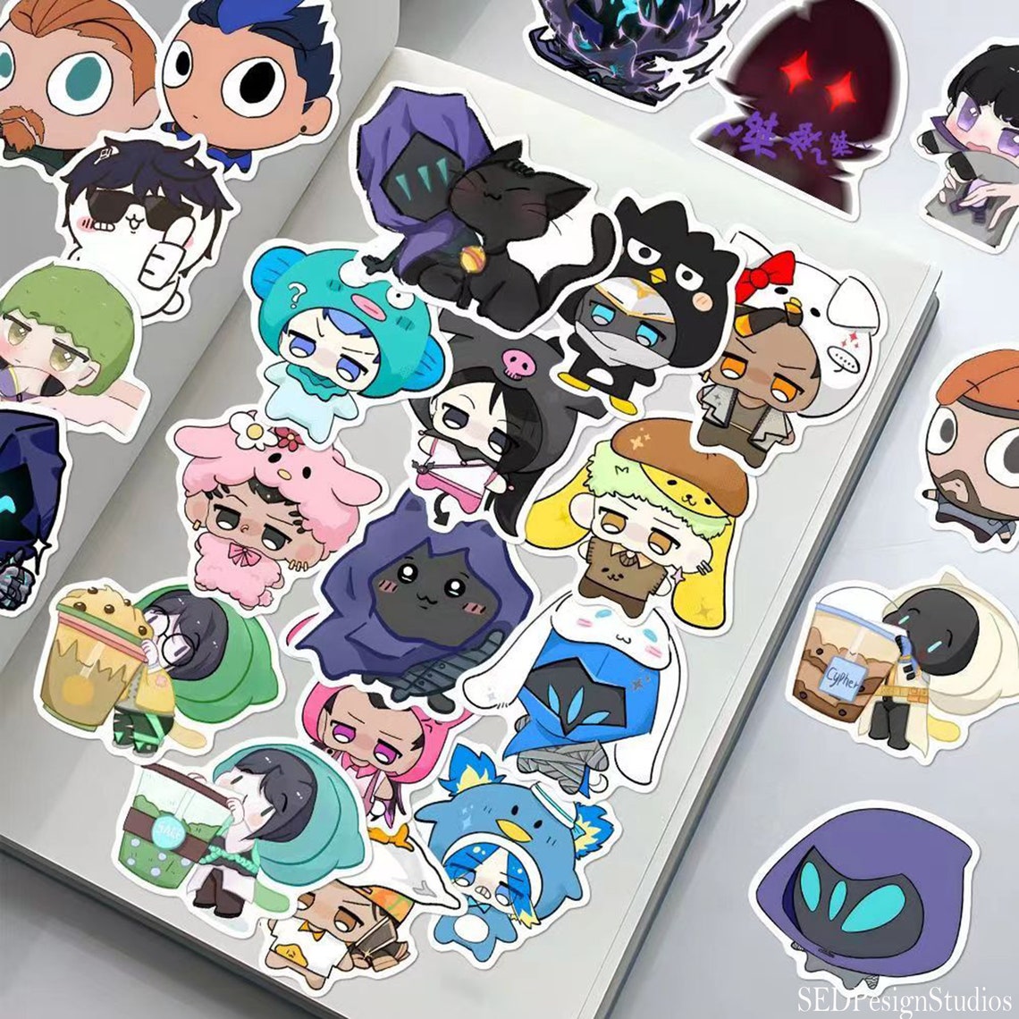 58 Cute Valorant Stickers,valorant Gekko,valorant Jett,cute Valorant ...