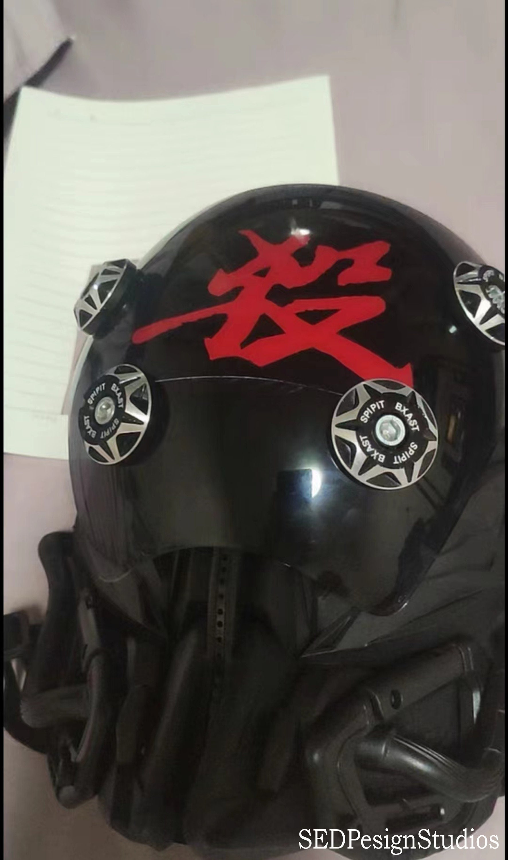 Night Killer Cyberpunk Mask-cyberpunk Helmet Futuristic Mask tech Mask ...