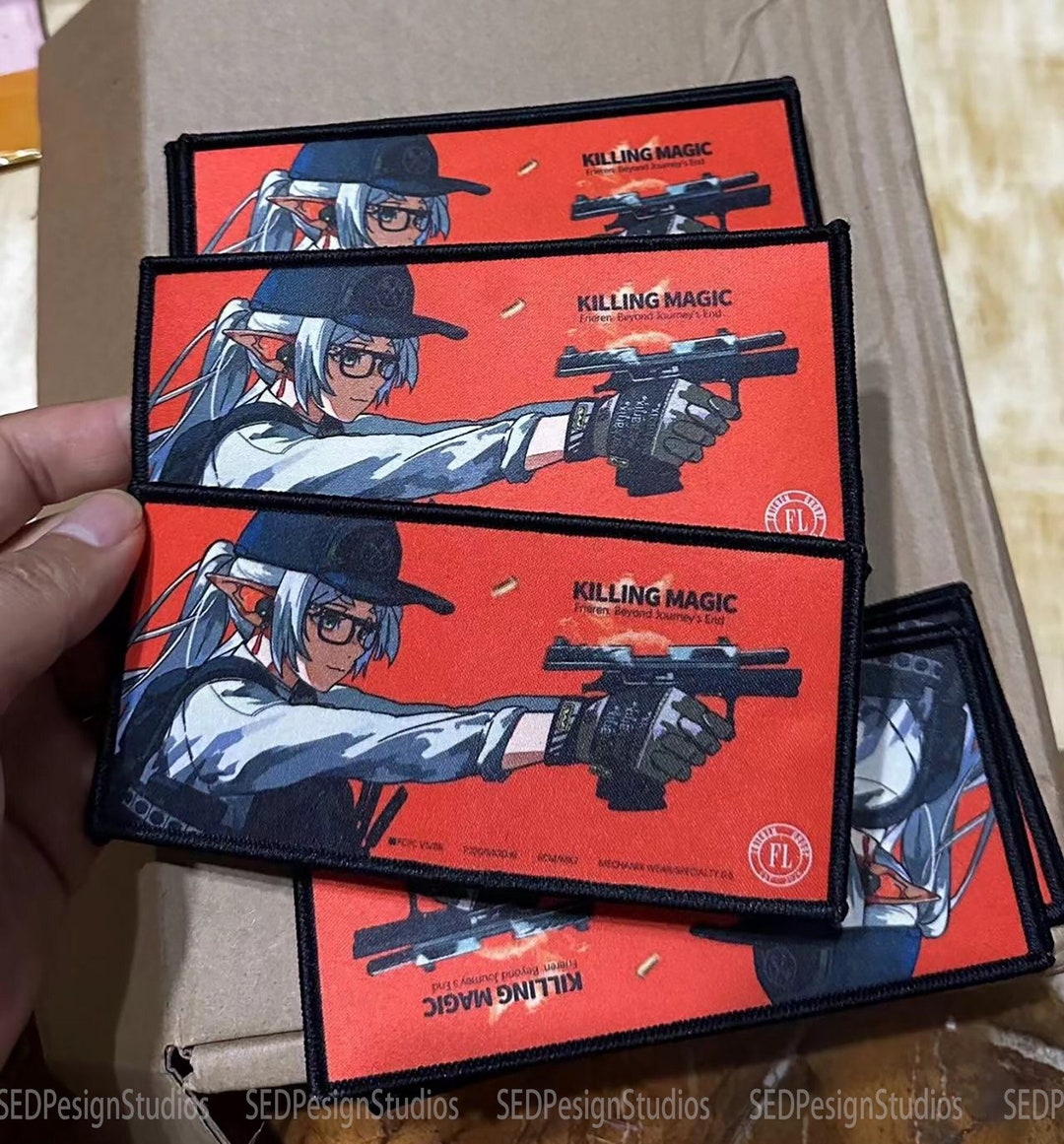 Frieren: Beyond Journeys End Velcro, Tactical Frieren Velcro, Morale ...