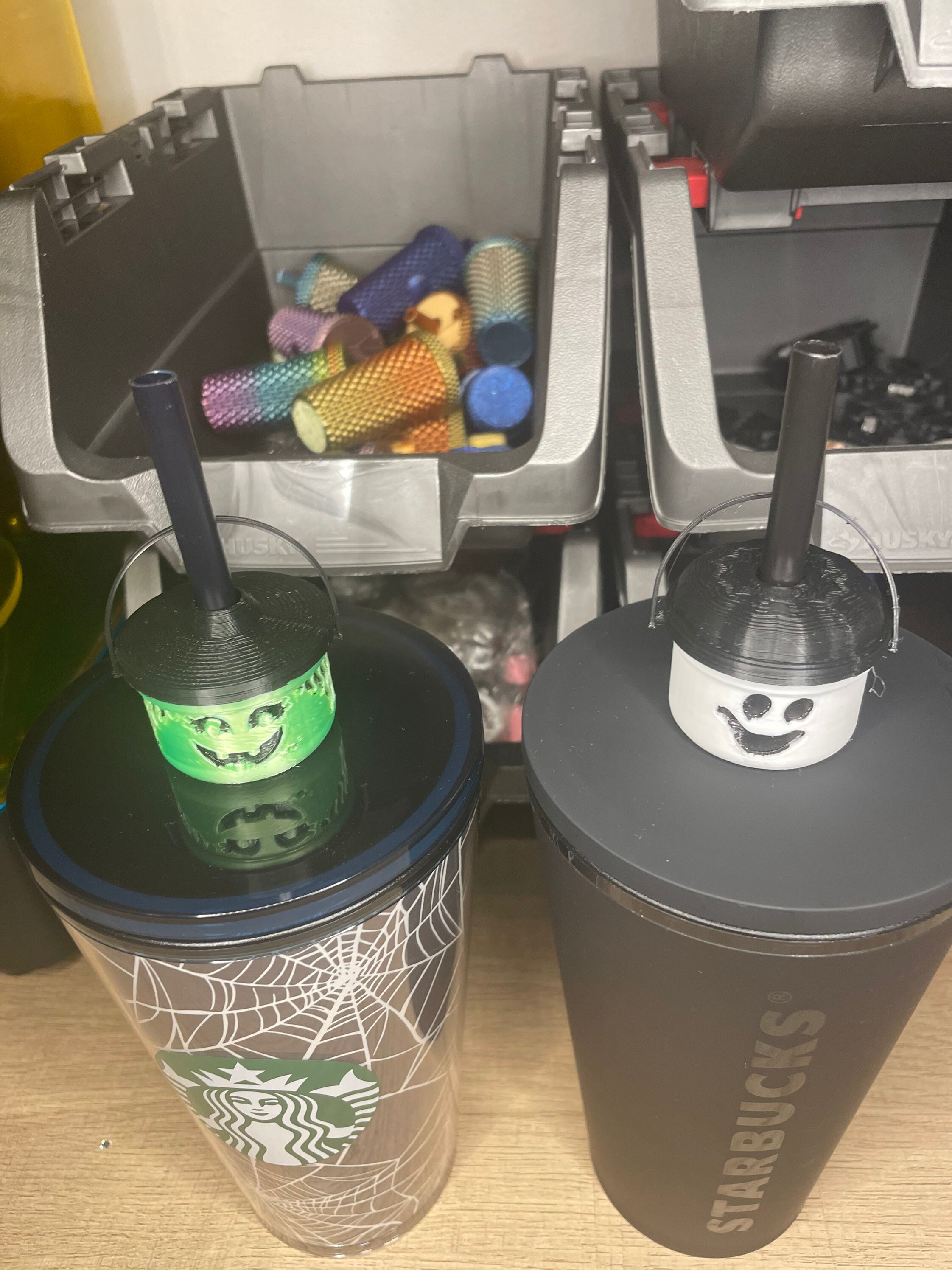 Mcbuckets Inspired Straw Toppers - Etsy