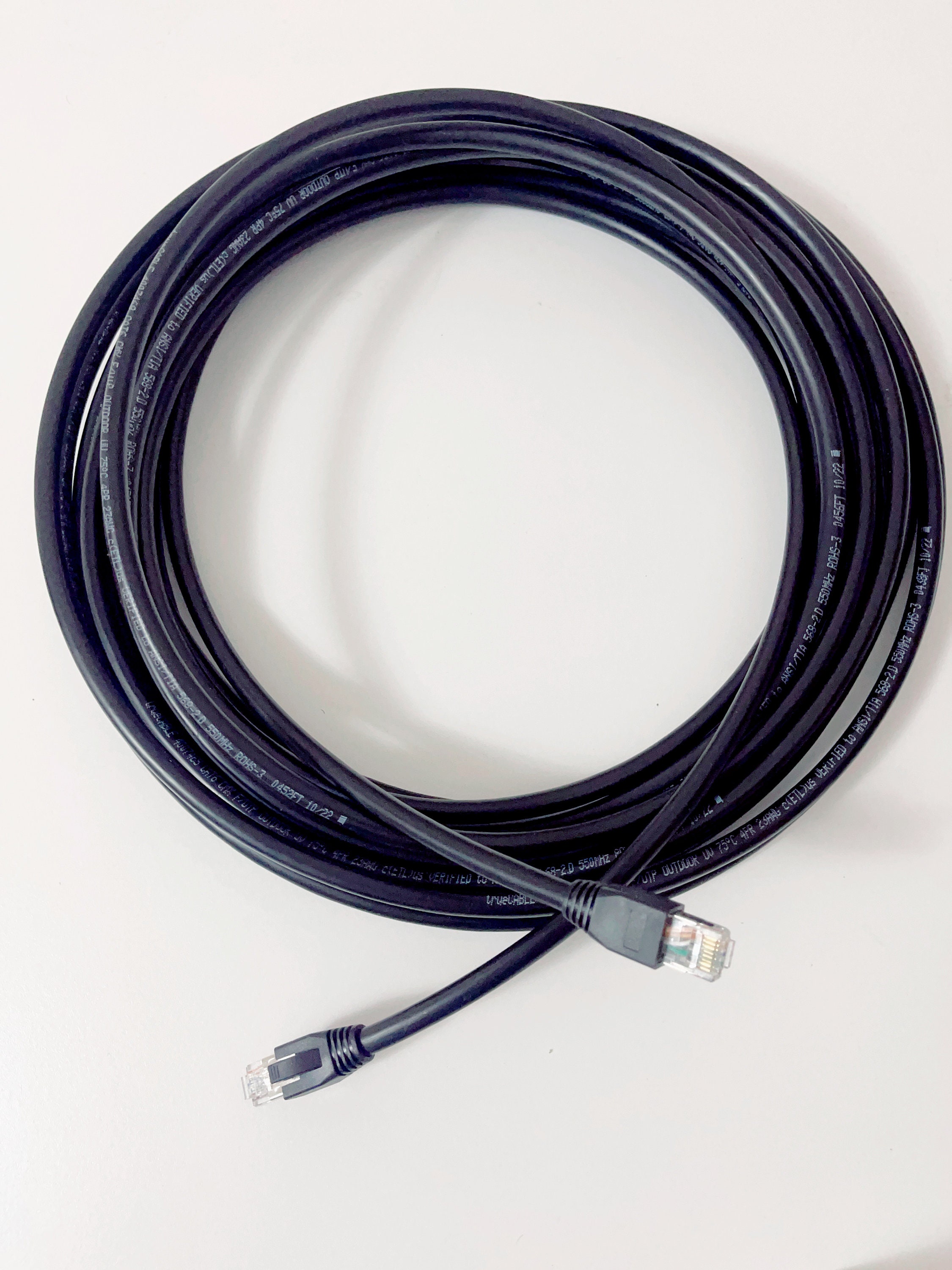 Ethernet Cable 25 Feet Cat 6 Outdoor Weather Proof Cable - Etsy