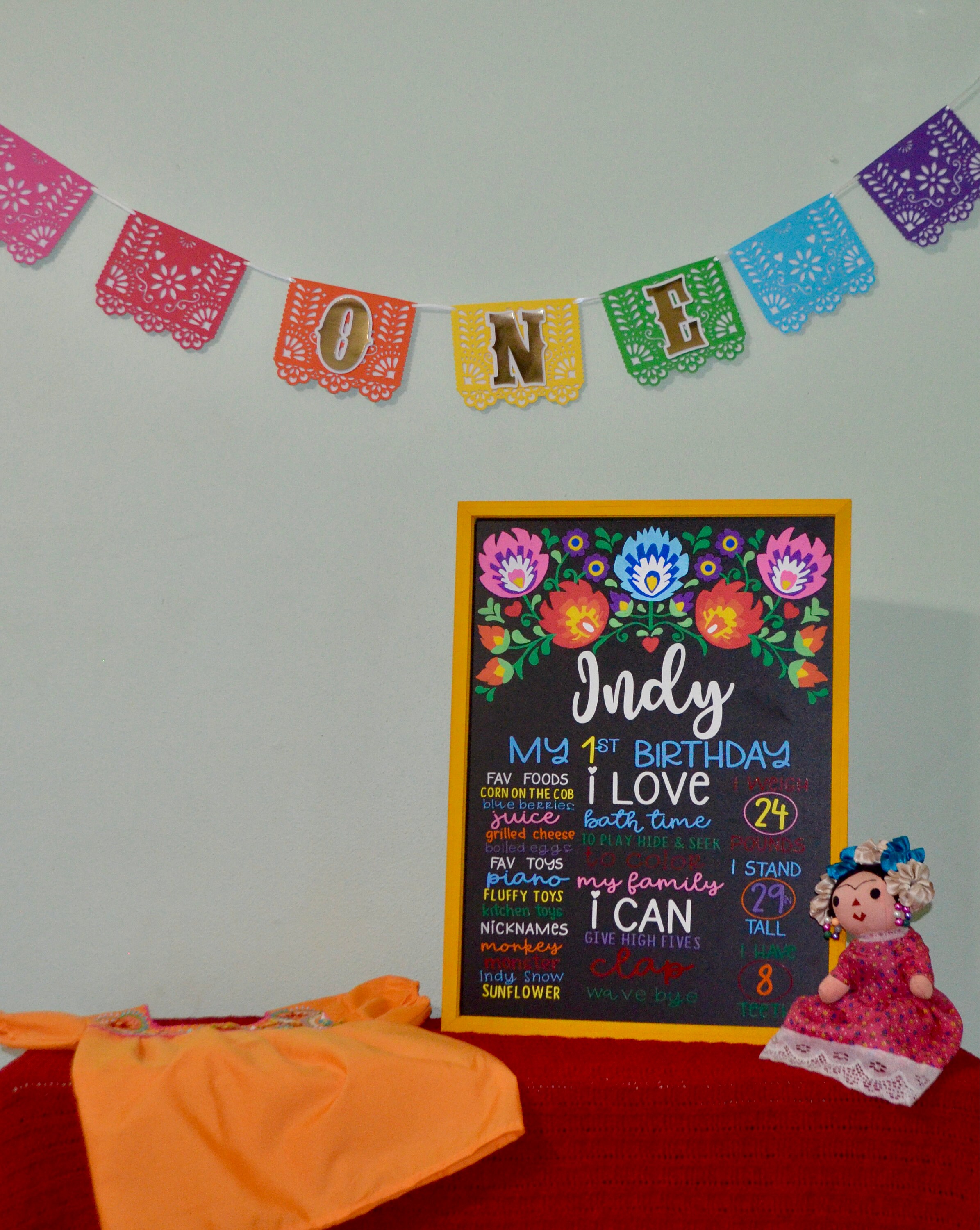 My First Fiesta Banner, Papel Picado Banner, Fiesta Birthday,fiesta ...