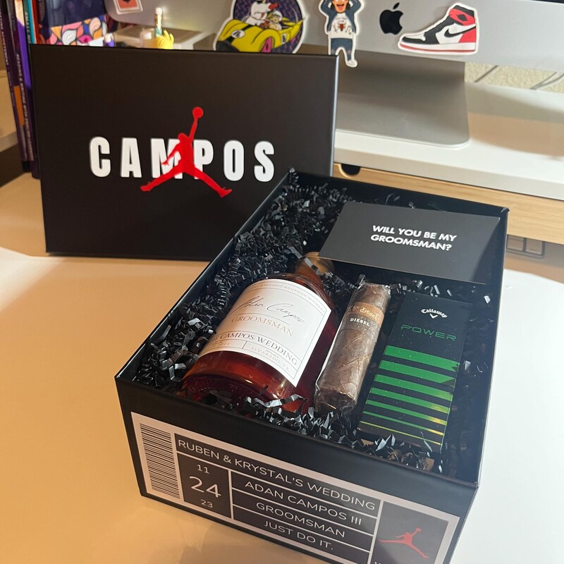 Groomsmen Shoe Box Gift - 60+ Gift Ideas for 2025