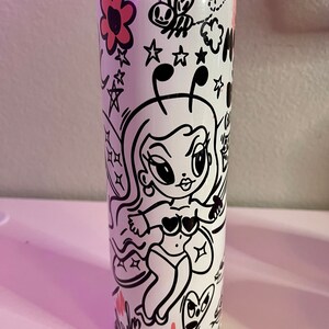 Bichota Season, Karol G, Manana Sera Bonito, Graphic Tumbler, Pink and ...