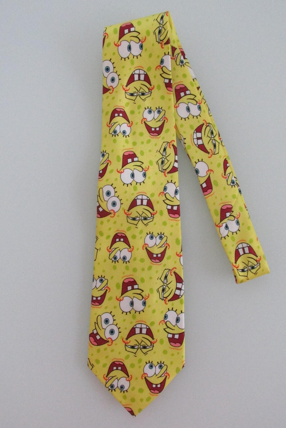 Spongebob Square Pants/nickelodeon Men's Tie - Etsy