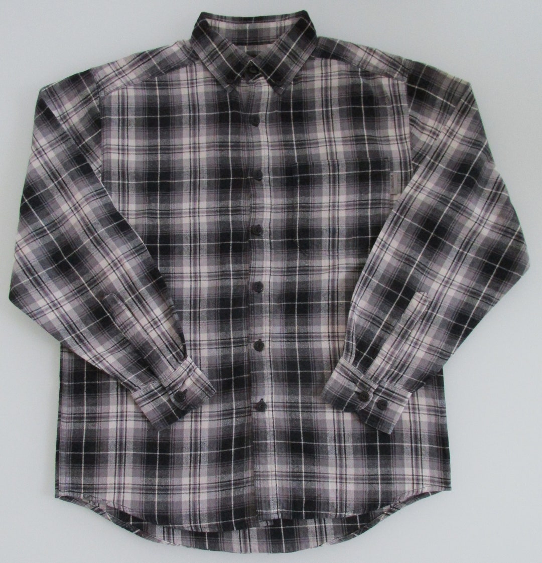 Wolverine Men's Cotton Flannel Shirt Size Medium - Etsy
