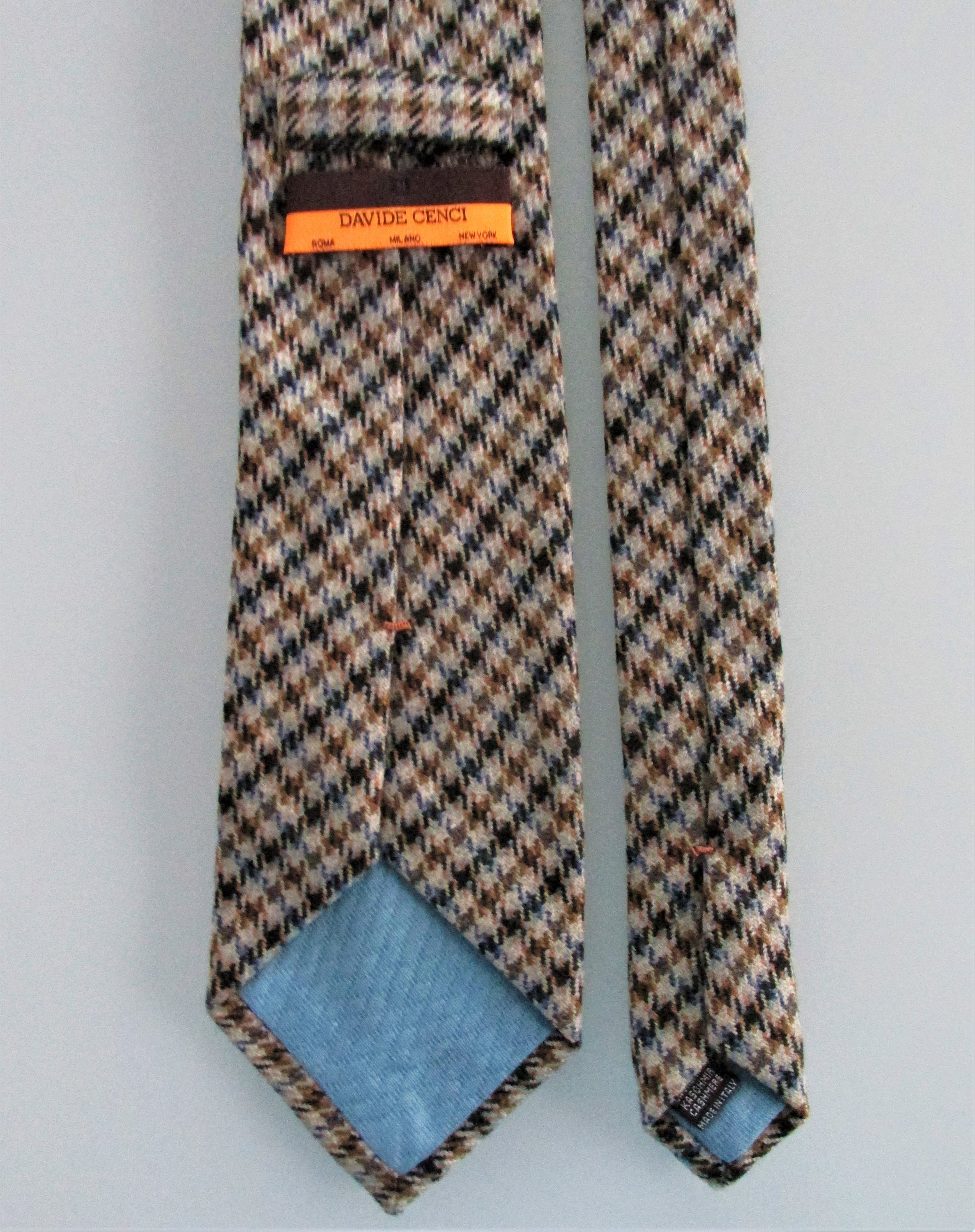 Davide Cenci Men's Cashmere Tie - Etsy