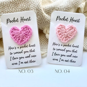 POCKET HUG, Pocket HEART Token, Love Message, Thoughtful and ...