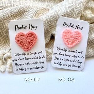 POCKET HUG, Pocket HEART Token, Love Message, Thoughtful and ...