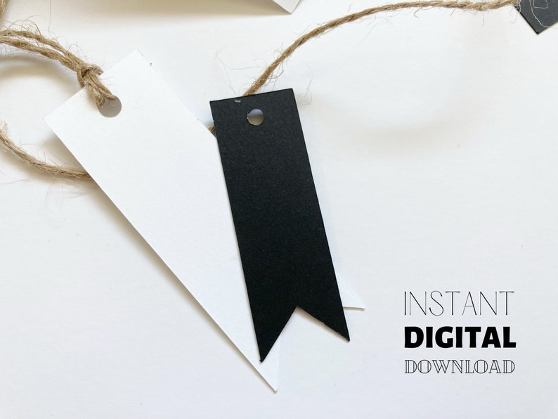 PRINTABLE Blank Tags Product Price Tags Gift Tags Template - Etsy