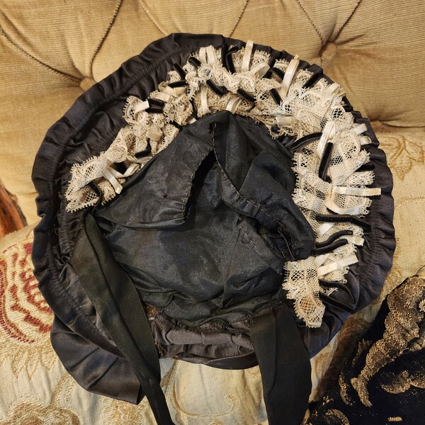 Mourning Bonnet - Etsy