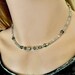 Handmade Sterling Silver & Flash Labradorite Necklace Choker- Sparkly ...