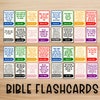 32 Printable Bible Flashcards, Bible Verse Cards, Printable Flash Cards ...
