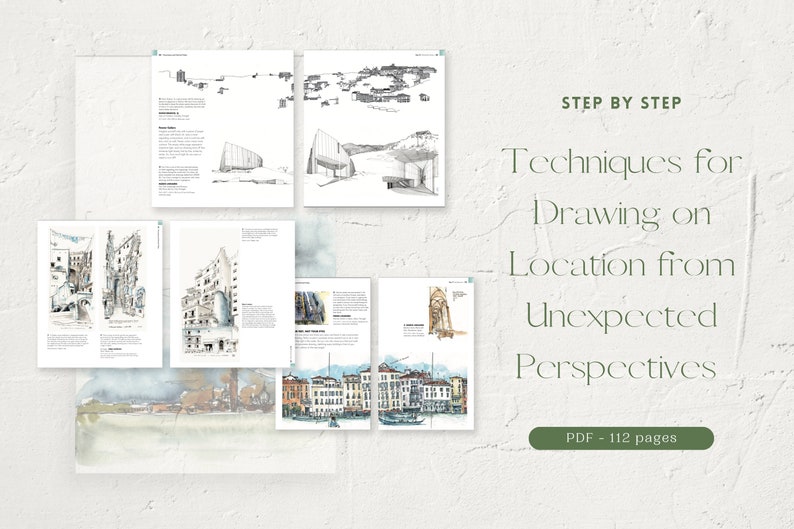 E-BOOK | the Urban Sketching Handbook - 112pages | Techniques ...