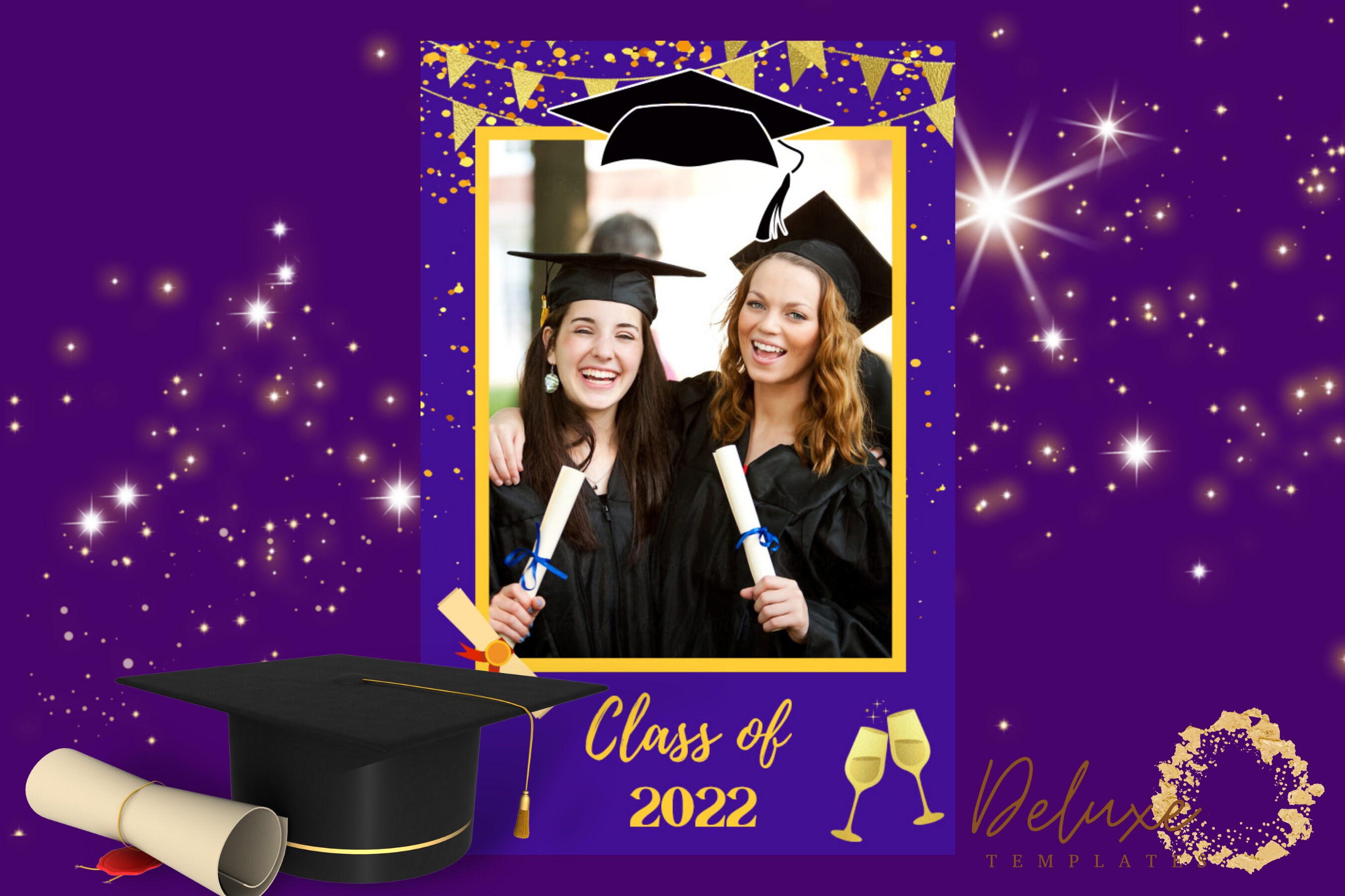 Graduation Class Of 2022 Purple