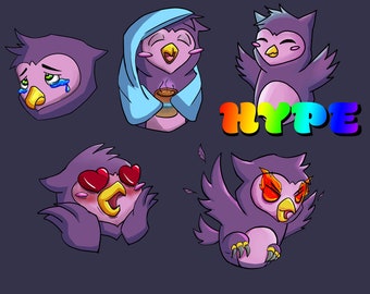 DUOLINGO EMOTE PACK V1 - Etsy