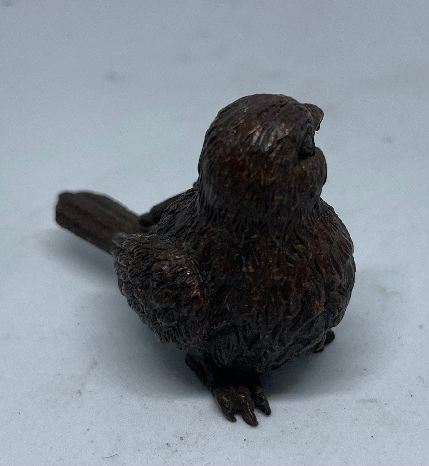 Japanese Antique Bronze Bird Sculpture - Etsy