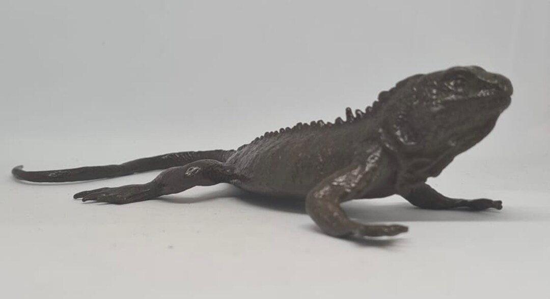 Japanese Bronze Lizard - Etsy