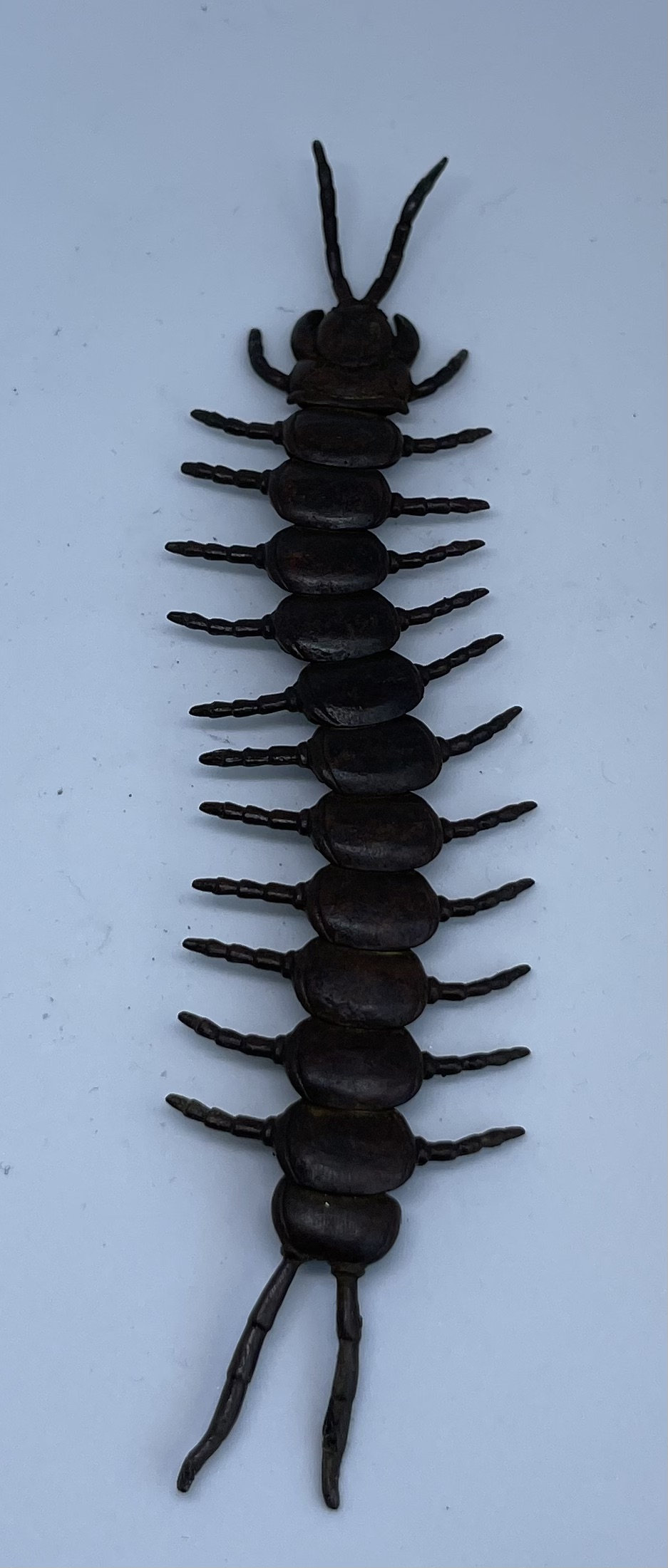 Japanese Bronze Antique Centipede Sculpture - Etsy