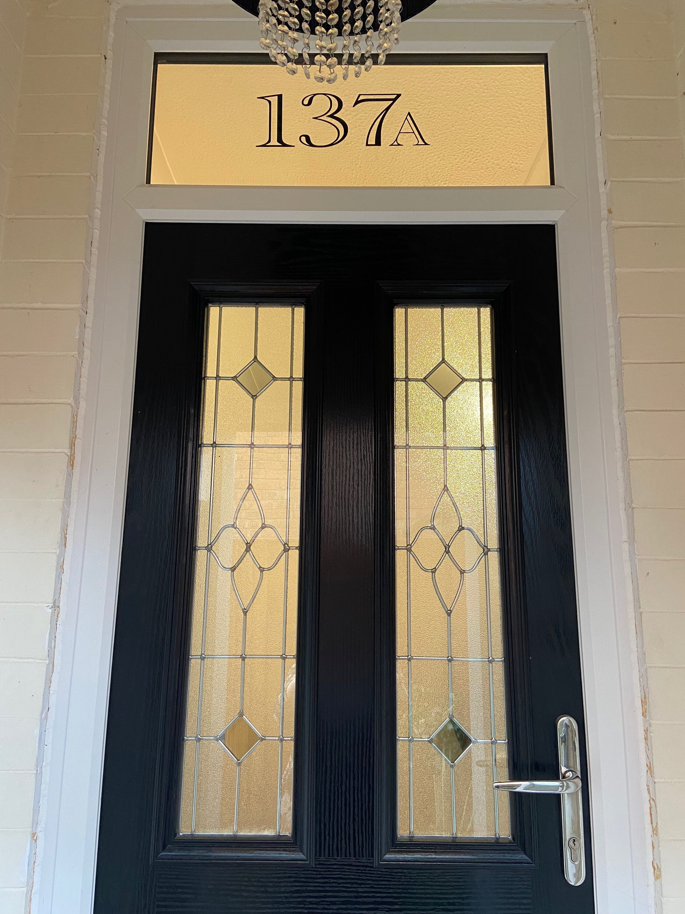 House Number Decal Vinyl Window Sticker - Etsy