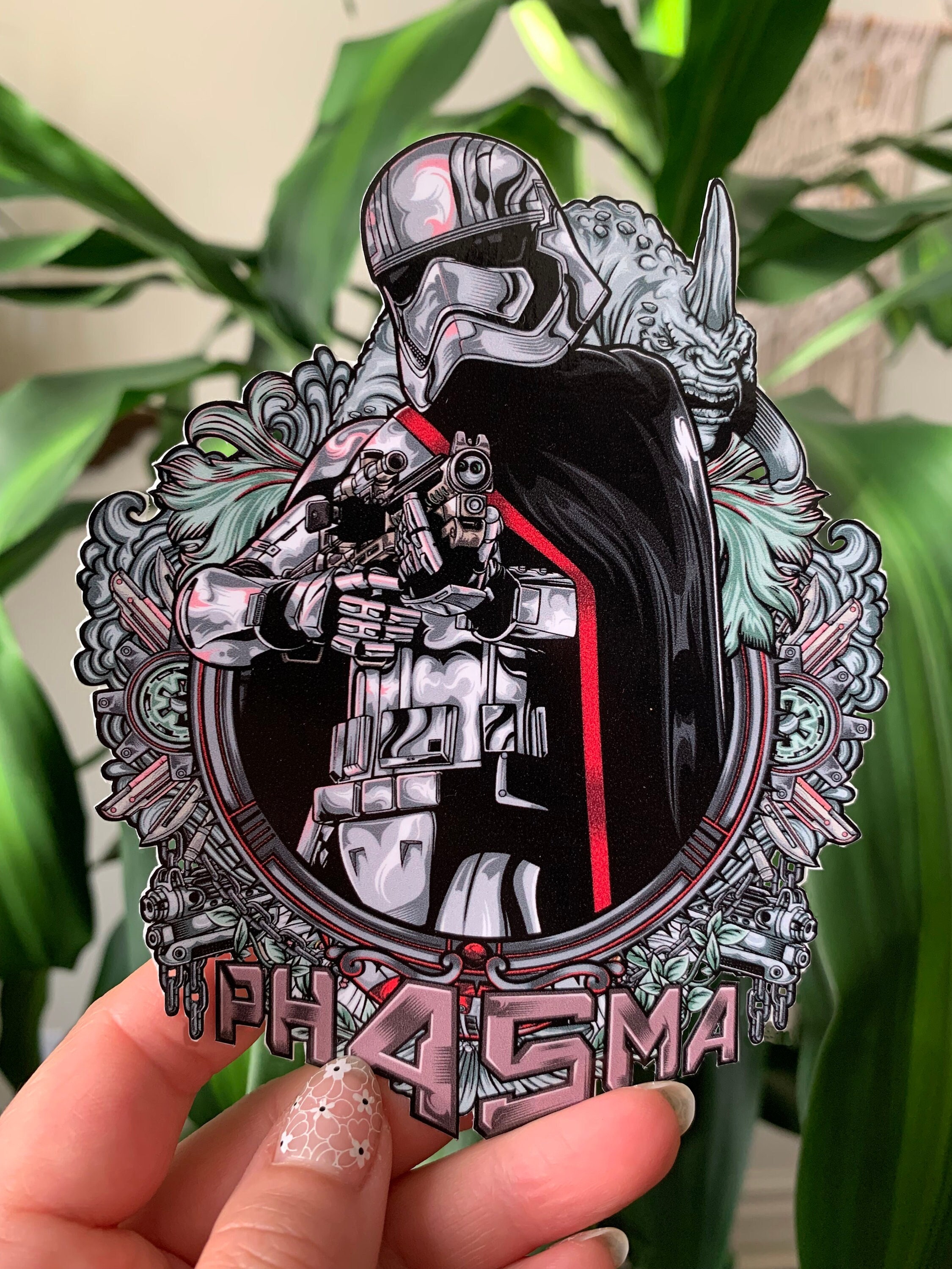 Phasma Vinyl Sticker | Etsy