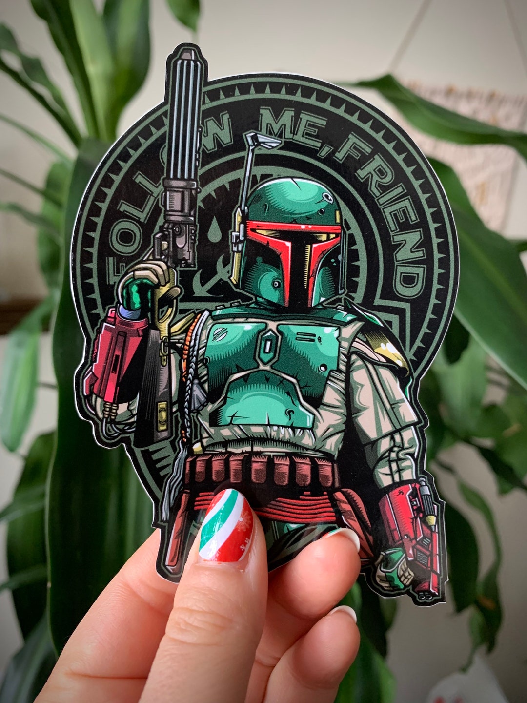 Green Soldier Vinyl Sticker - Etsy