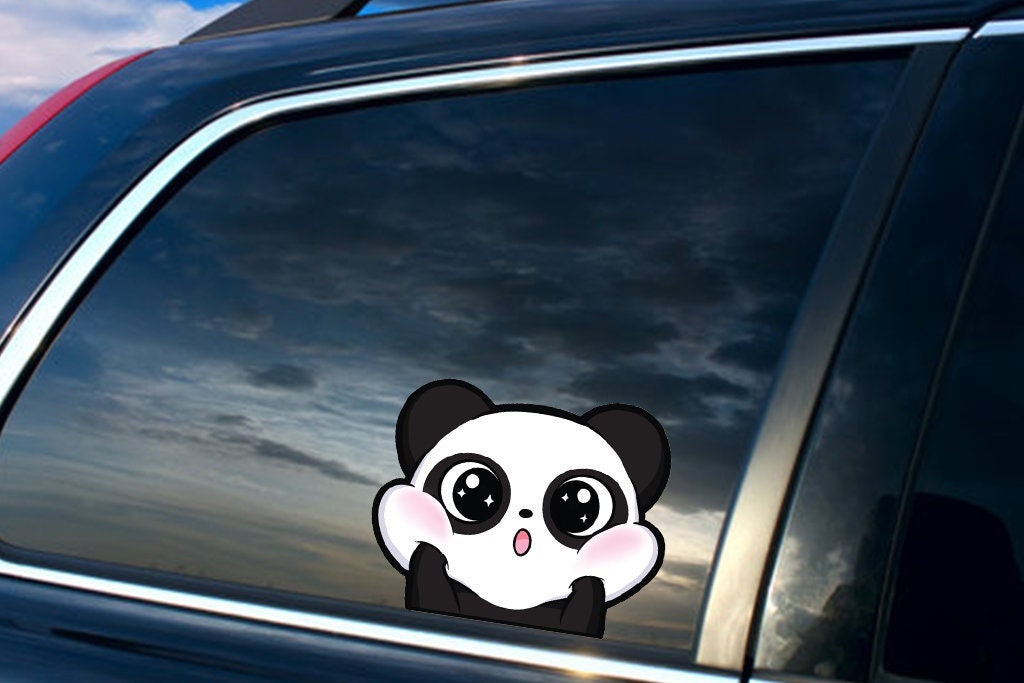 Panda Vinyl Sticker - Etsy Canada