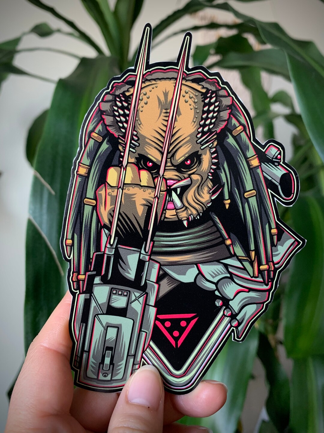 Alien Vinyl Sticker #10 - Etsy